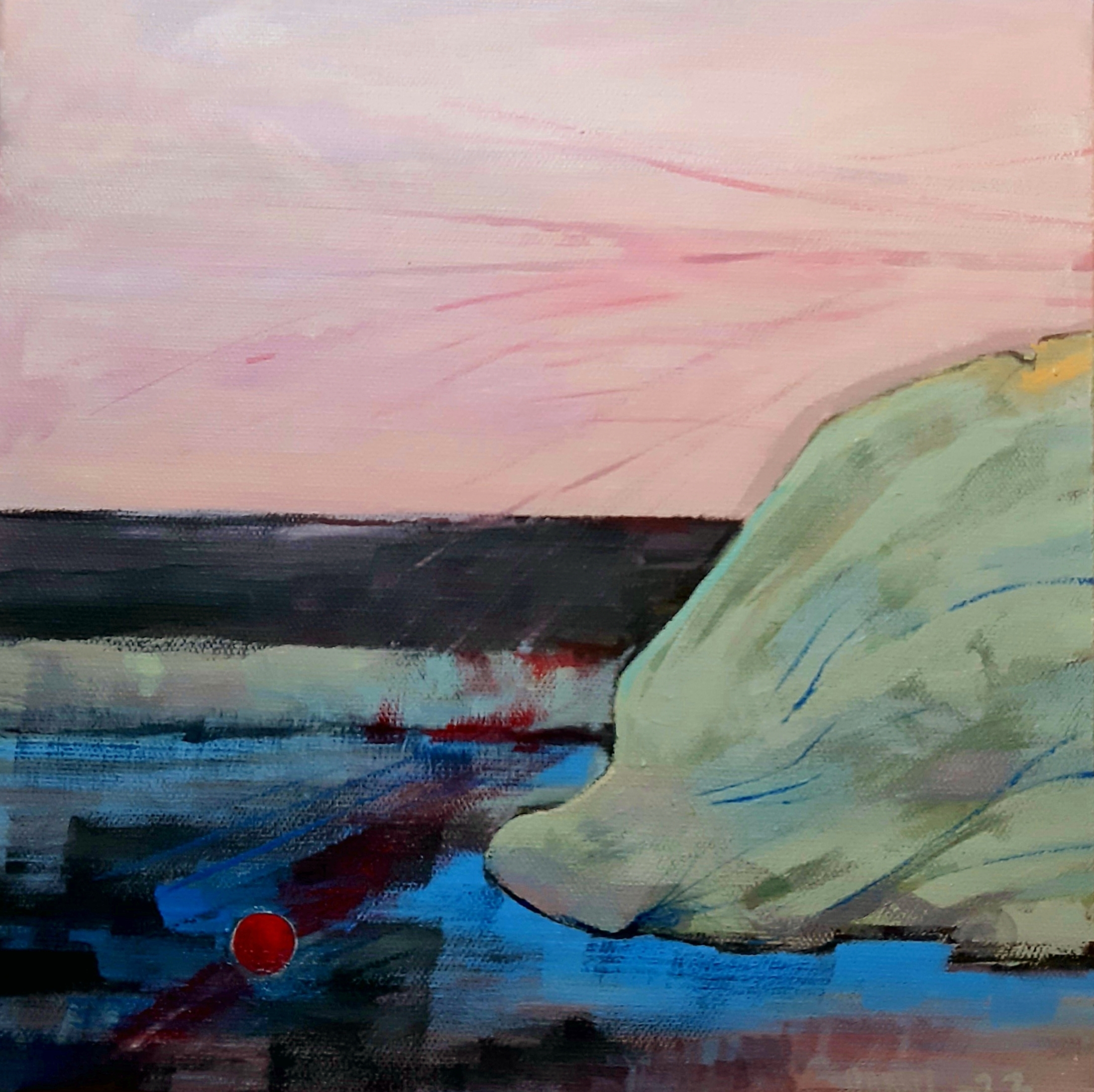 ”Sömn” / ”Sleep” -23 (25×25 cm) – Susan Lindström